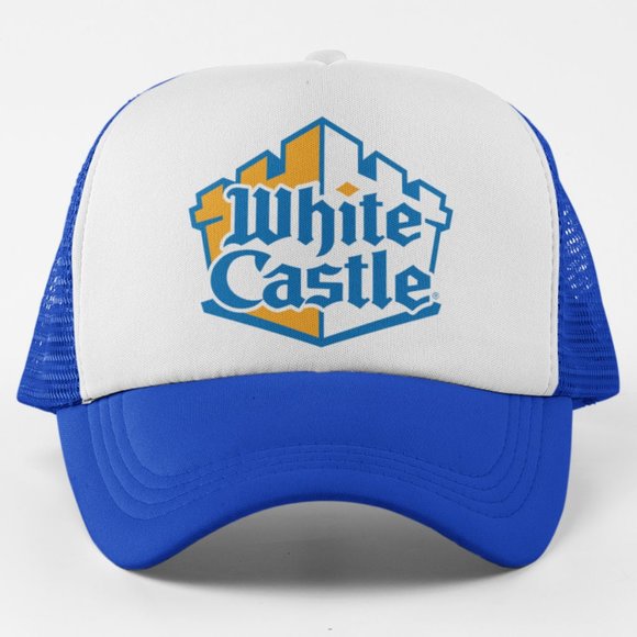 Accessories | New White Castle Logo Foam Trucker Mesh Snapback Hat ...